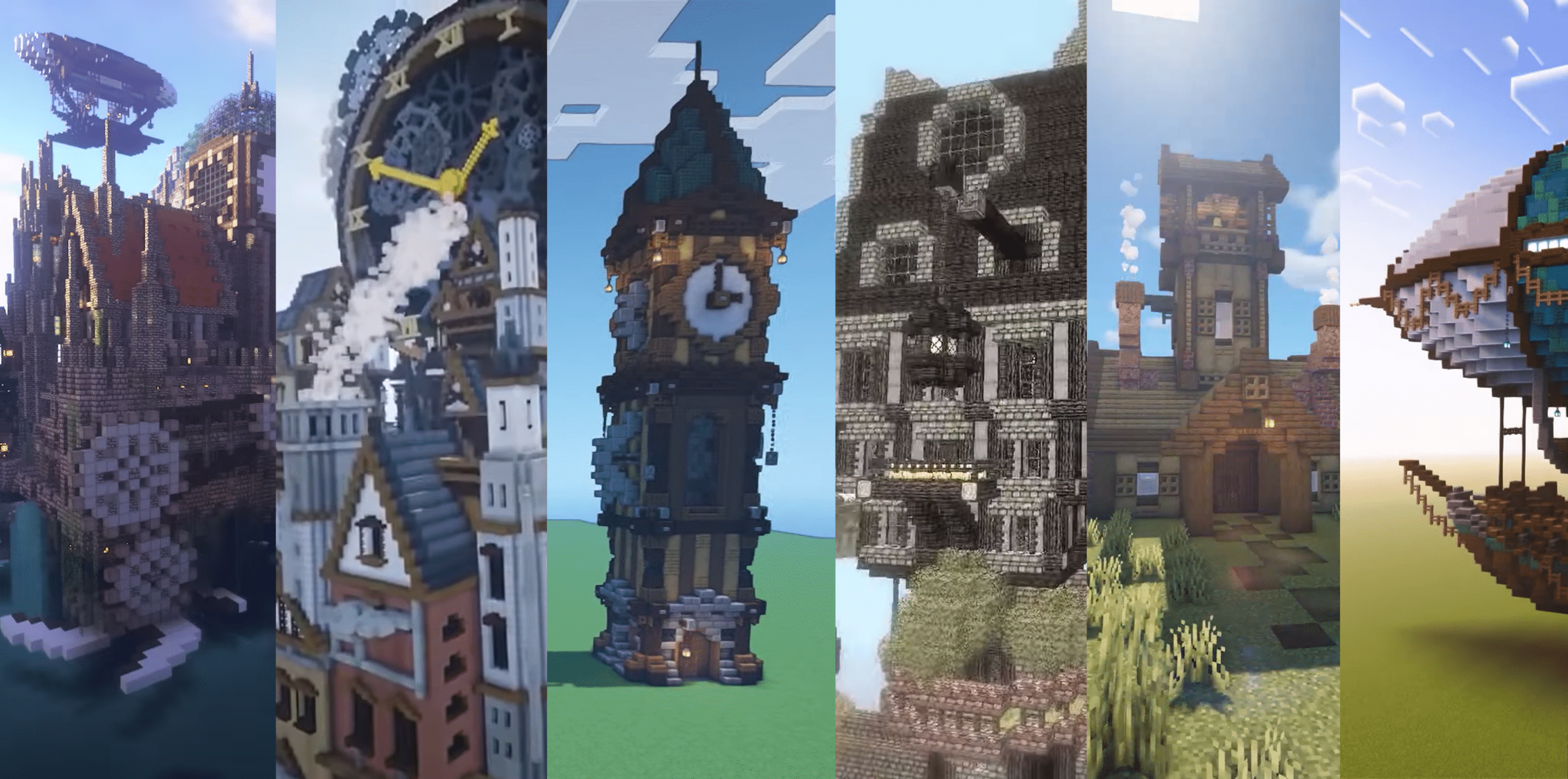 Steampunk Architecture Minecraft